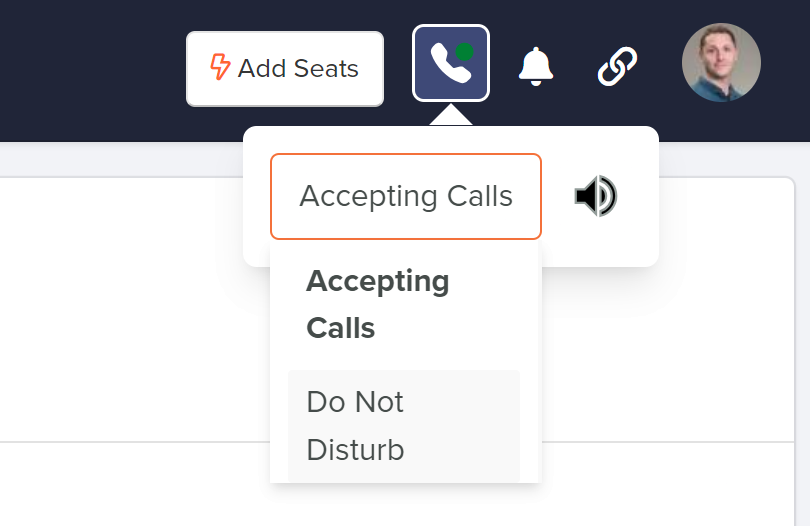 Answer incoming calls within PhoneBurner – PhoneBurner